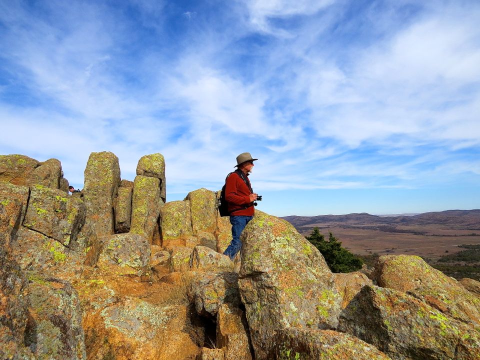 Raven & Chickadee | Wichita Mountains Wildlife Refuge